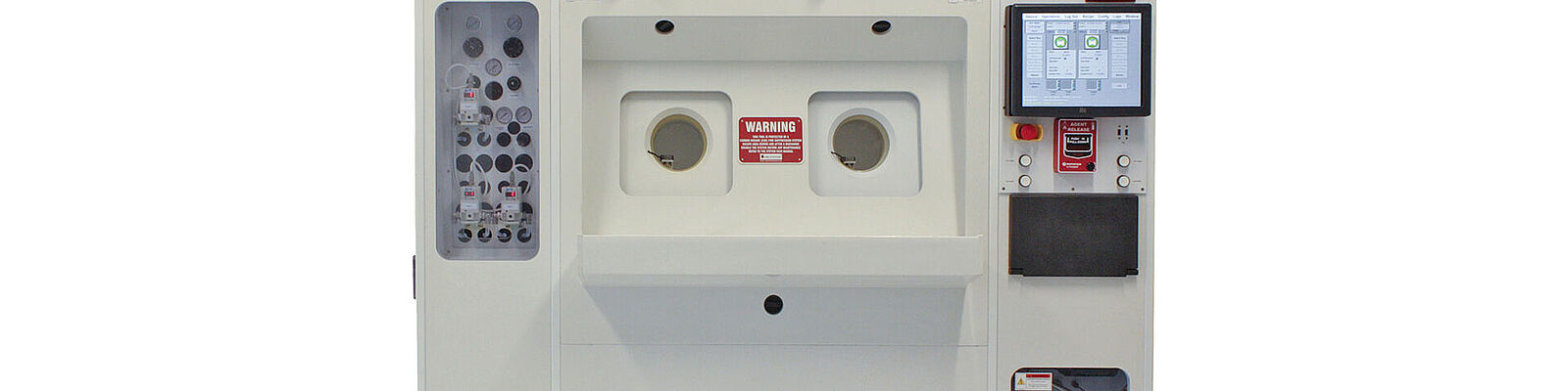 Batch spray - semiconductor equipment for acid and solvent applications